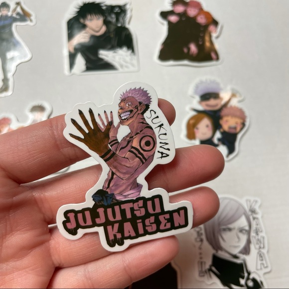 Jujutsu Kaisen | Toys | Jujutsu Kaisen Sticker Lot Anime Manga | Poshmark